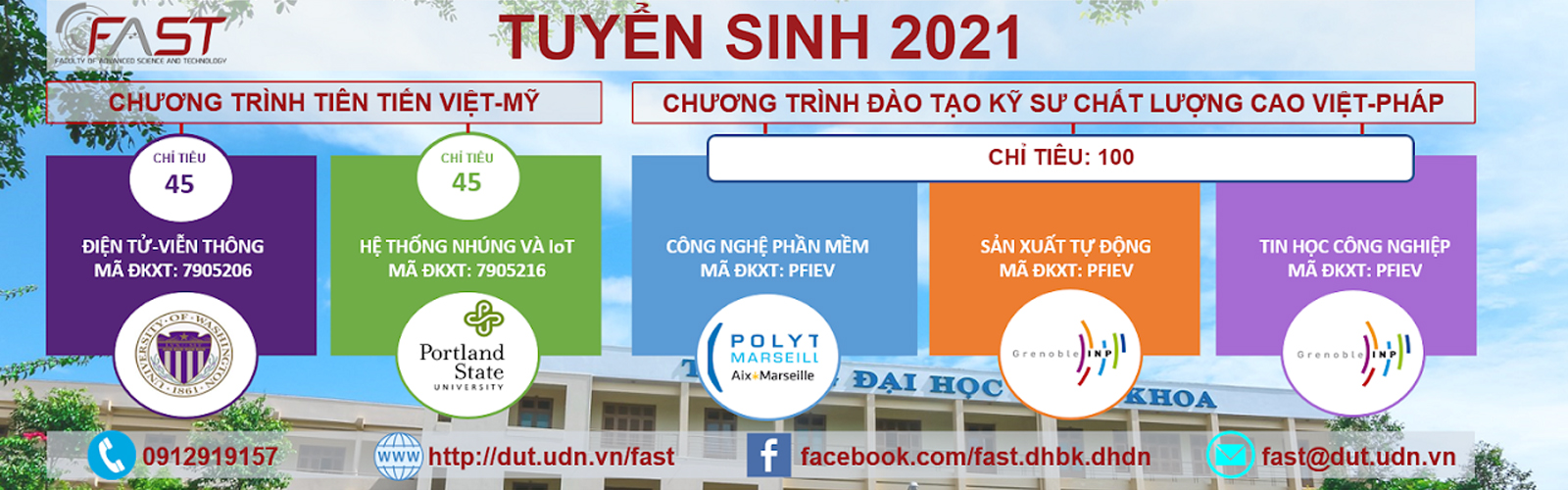 Khoa Khoa học Công nghệ Tiên tiến, Trường ĐH Bách khoa, ĐHĐN